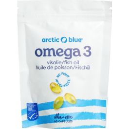 Arctic Blue Omega 3 Fish Oil 60 soft gels