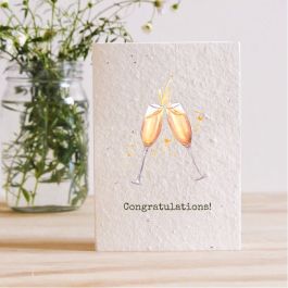 Plantable Seed Card - Congratulations