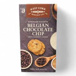 West Cork Biscuit Co. Belgian Chocolate Chip Cookies 160g | Organico
