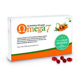 Omega 7 Sea Buckthorn OIl (60 Capsules)