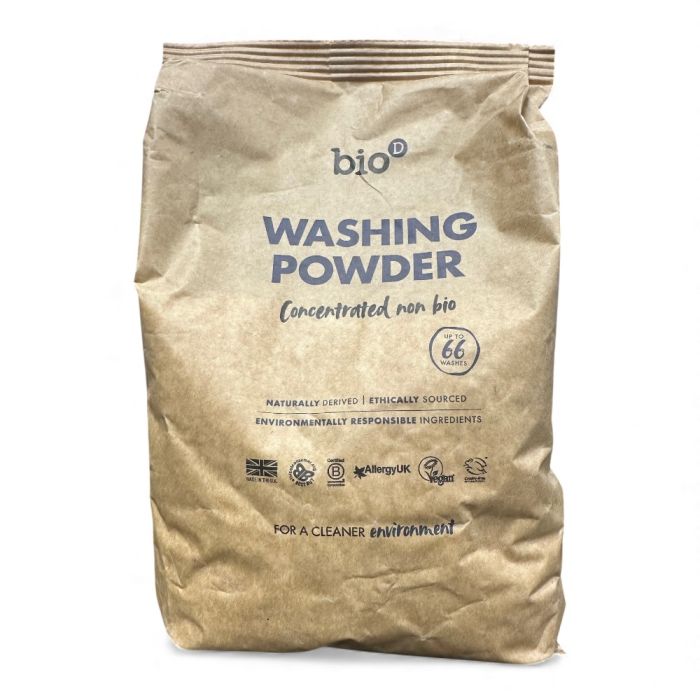 Bio D Concentrated Non-Bio Washing Powder 2kg | Organico
