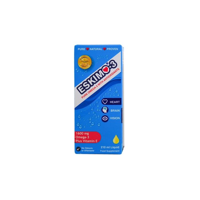Eskimo Omega 3 with Vit E (210ml)