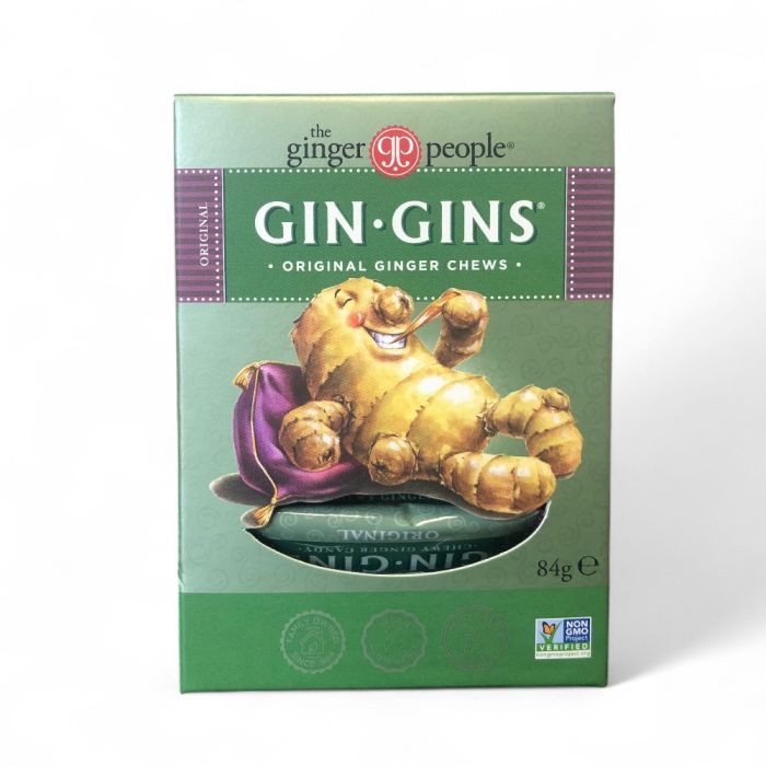 The Ginger People Gin Gins Original Ginger Chews 84g | Organico