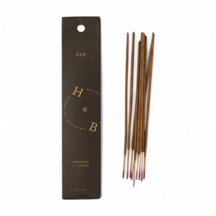H & B Incense Oud - 10 Sticks | Organico