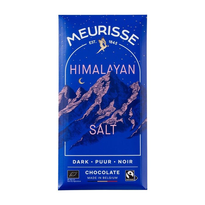 Meurisse Organic Himalayan Salt Dark Chocolate 100g
