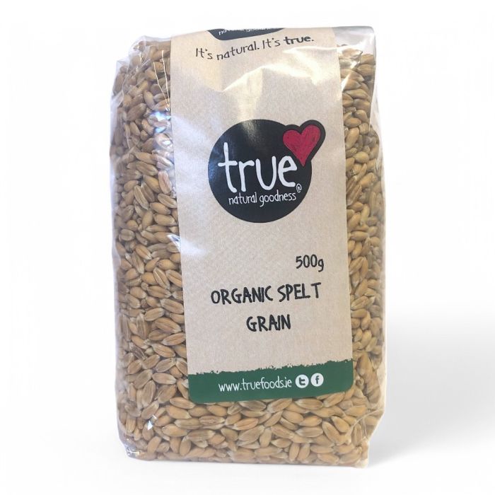 True Natural Goodness Spelt Grain Organic 500g | Organico Bantry