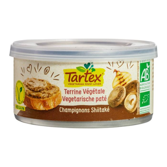 Tartex Mushroom Pate Vegan Organic 125g