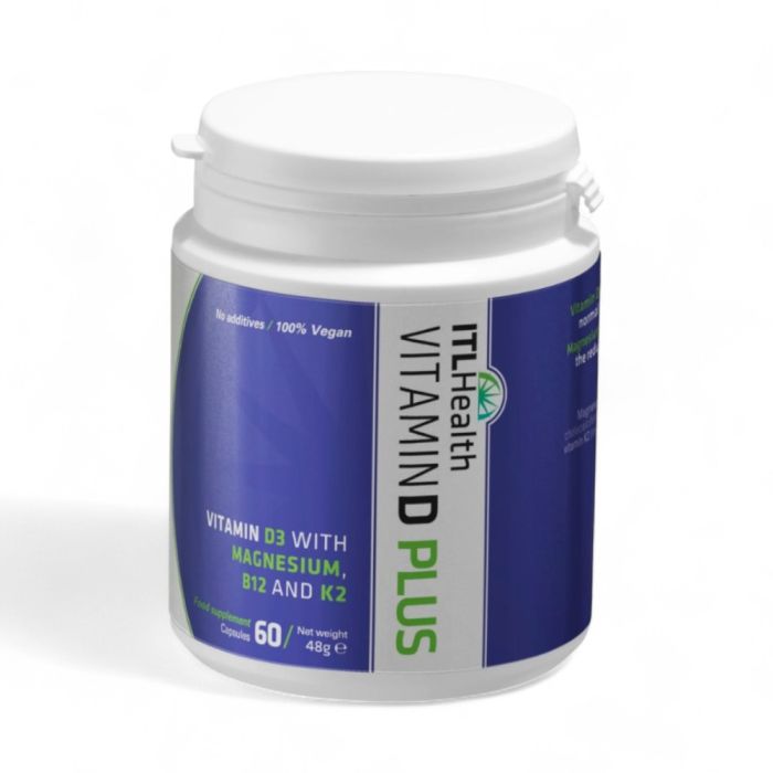 Vital Vitamin D Plus Magnesium, Vitamins B12 and K2 60 caps